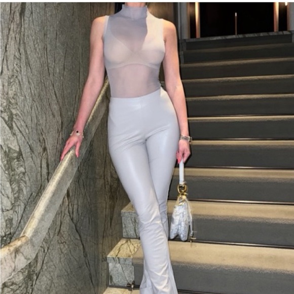 naked wardrobe | Pants & Jumpsuits | Naked Wardrobe Gray Set | Poshmark